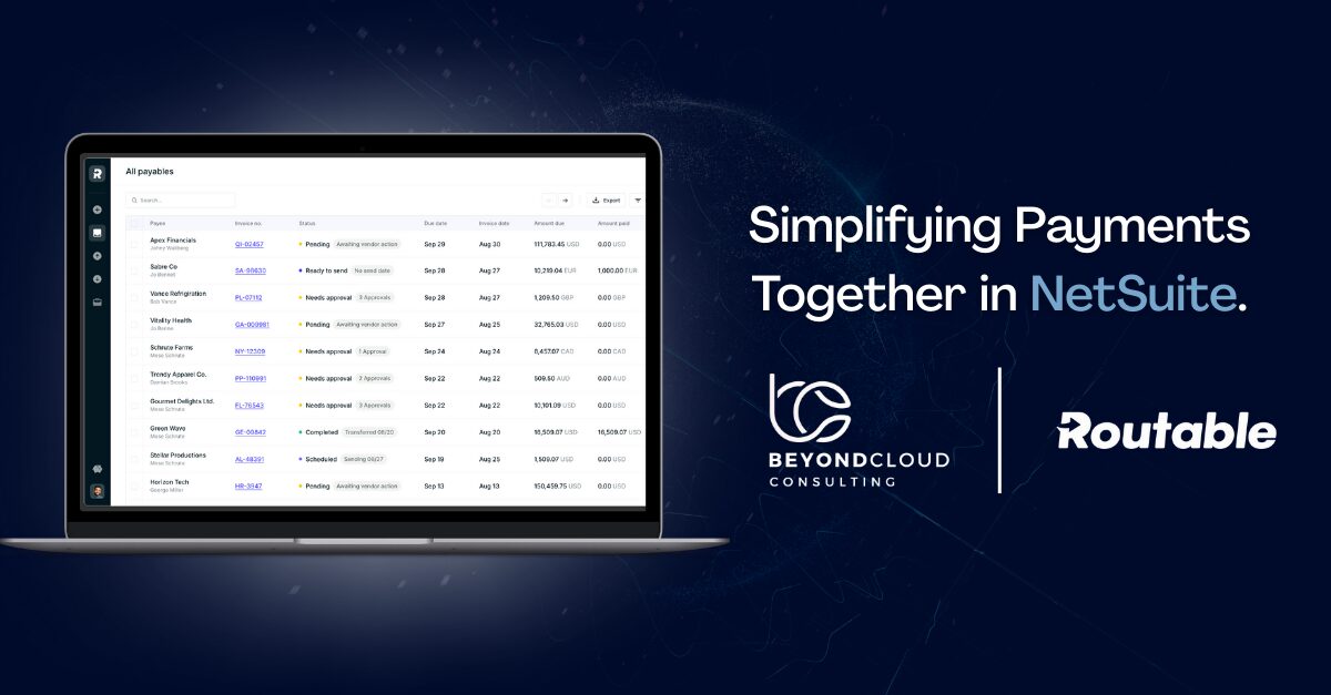 Streamlining AP Automation with Routable! - Beyond Cloud Consulting